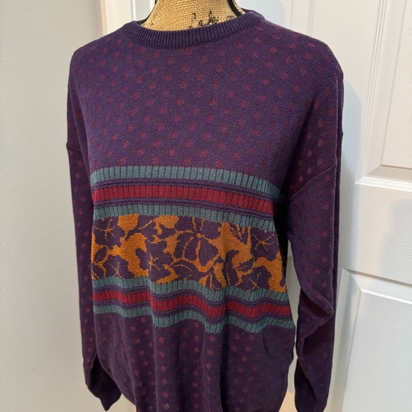 Sweaters | Vintage Floral Sweater | Poshmark
